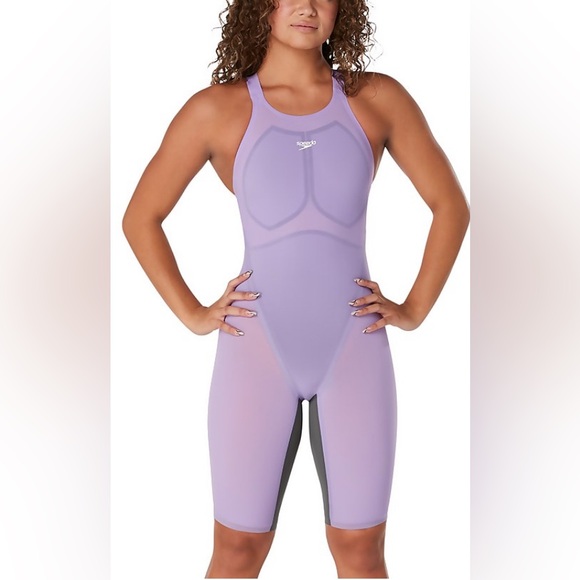 Speedo | Swim | Speedo Tech Suit Lavender Performance Swimsuit | Poshmark